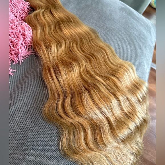 HairyTales | Hair | Golden Blonde 0 Human Hair Extensions | Poshmark